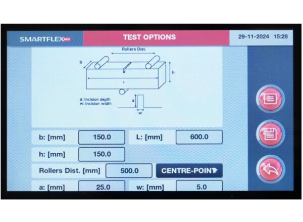 Smartflex Ems Automatic Flexure Testing Machine Geo Con Products